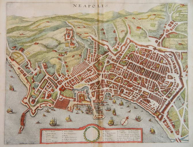 Merian Map Neapolis