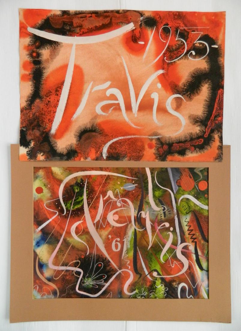 Paul Travis 2 Watercolors