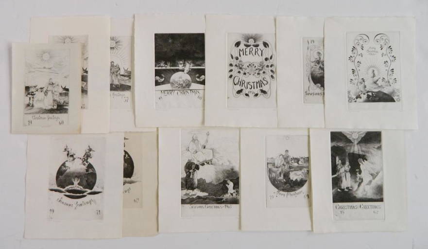 12 John Winkler Etchings