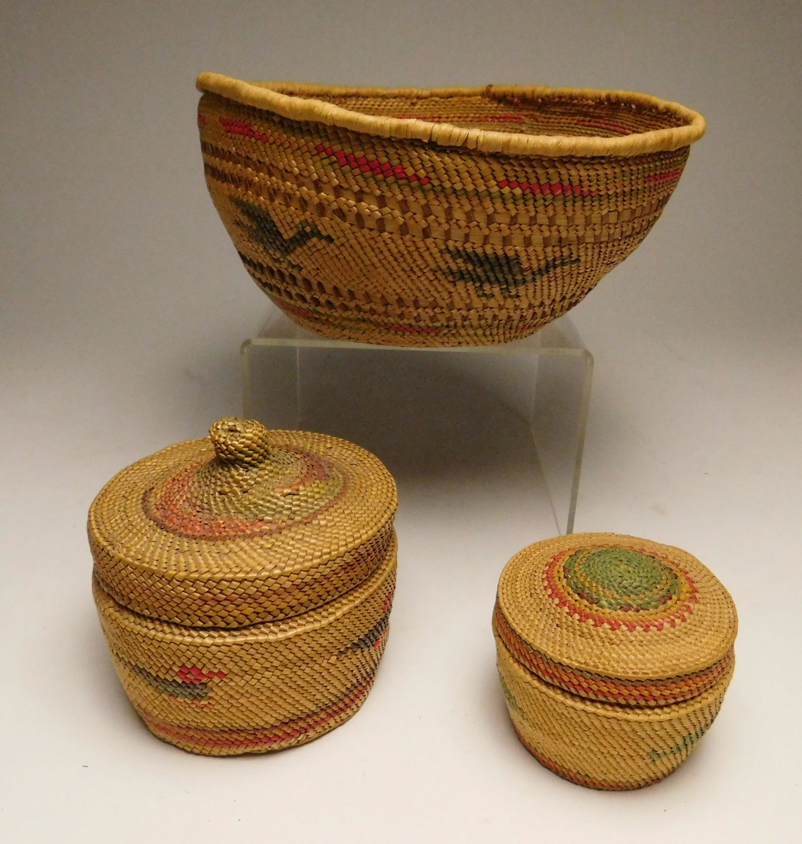 3 Haida or Alaskan Inuit baskets - Dec 07, 2019 | Rachel Davis Fine ...
