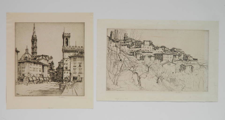 2 Ernest D. Roth Etching