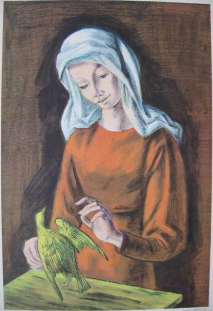 615: Frederick Taubes lithograph