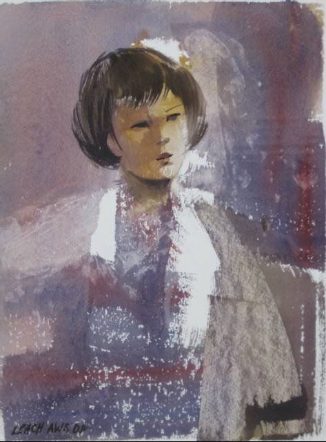 259: Fred Leach watercolor