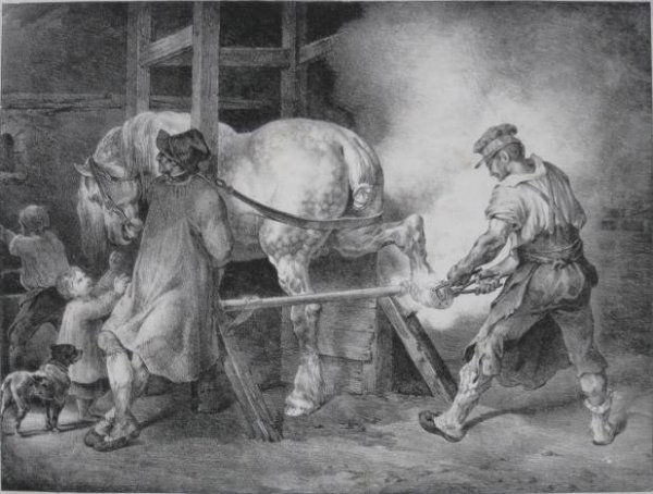284: Theodore Gericault lithograph