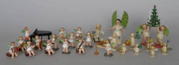 20 German Angel Figurines