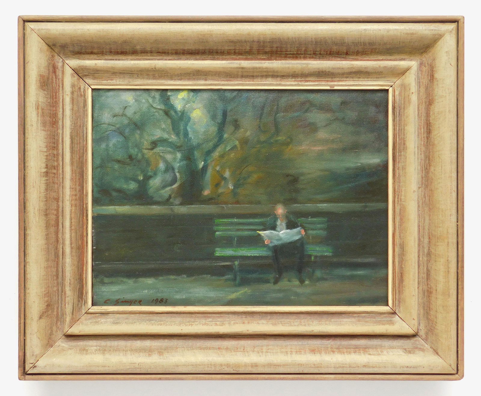 Clyde Singer oil (#0094) on Mar 19, 2022 | Rachel Davis Fine Arts in OH