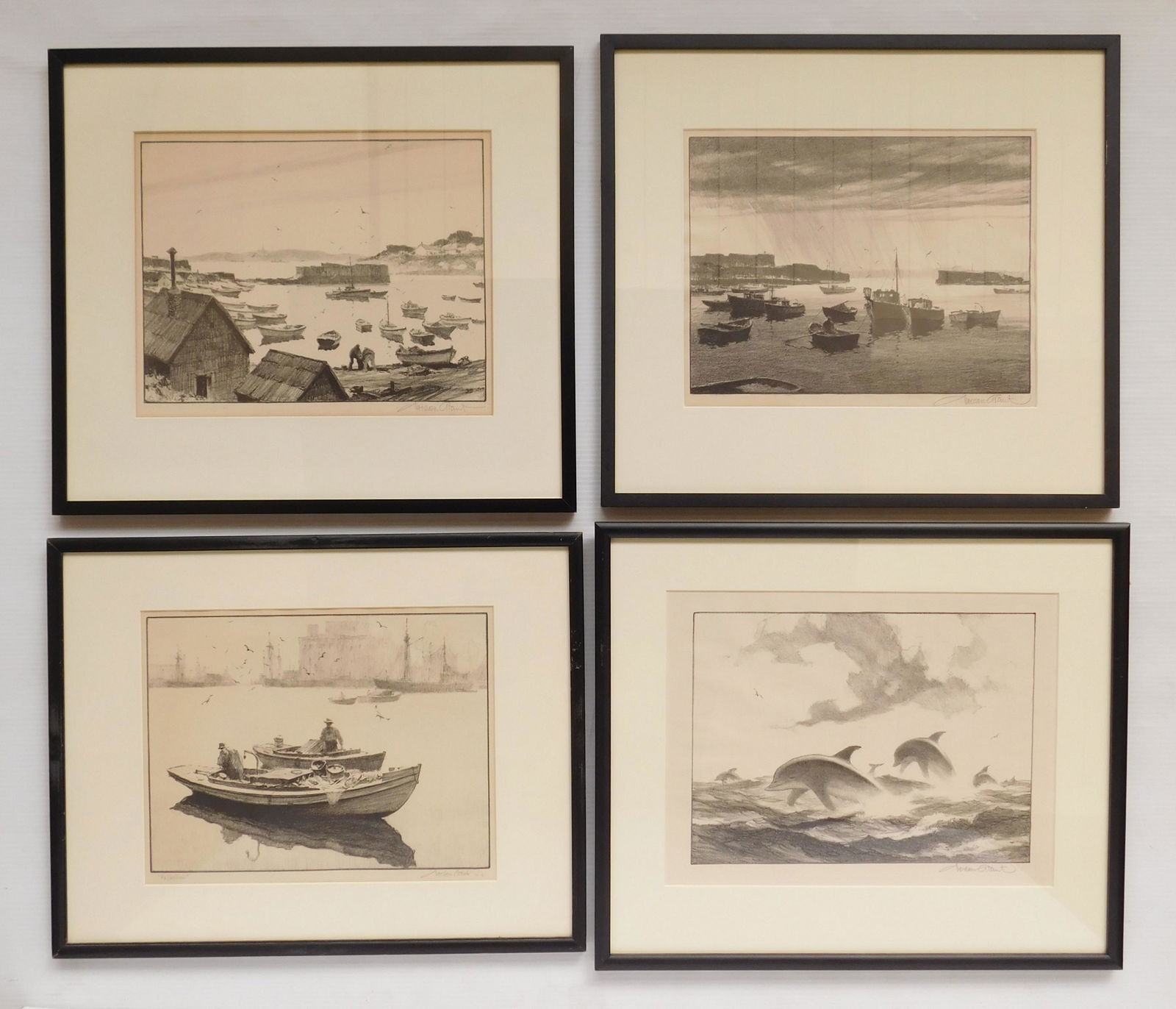 4 Gordon Grant lithographs - Aug 13, 2022 | Rachel Davis Fine Arts in OH