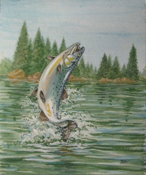 701: Frank Smoot watercolor - Dec 11, 2011 | Rachel Davis Fine Arts in OH