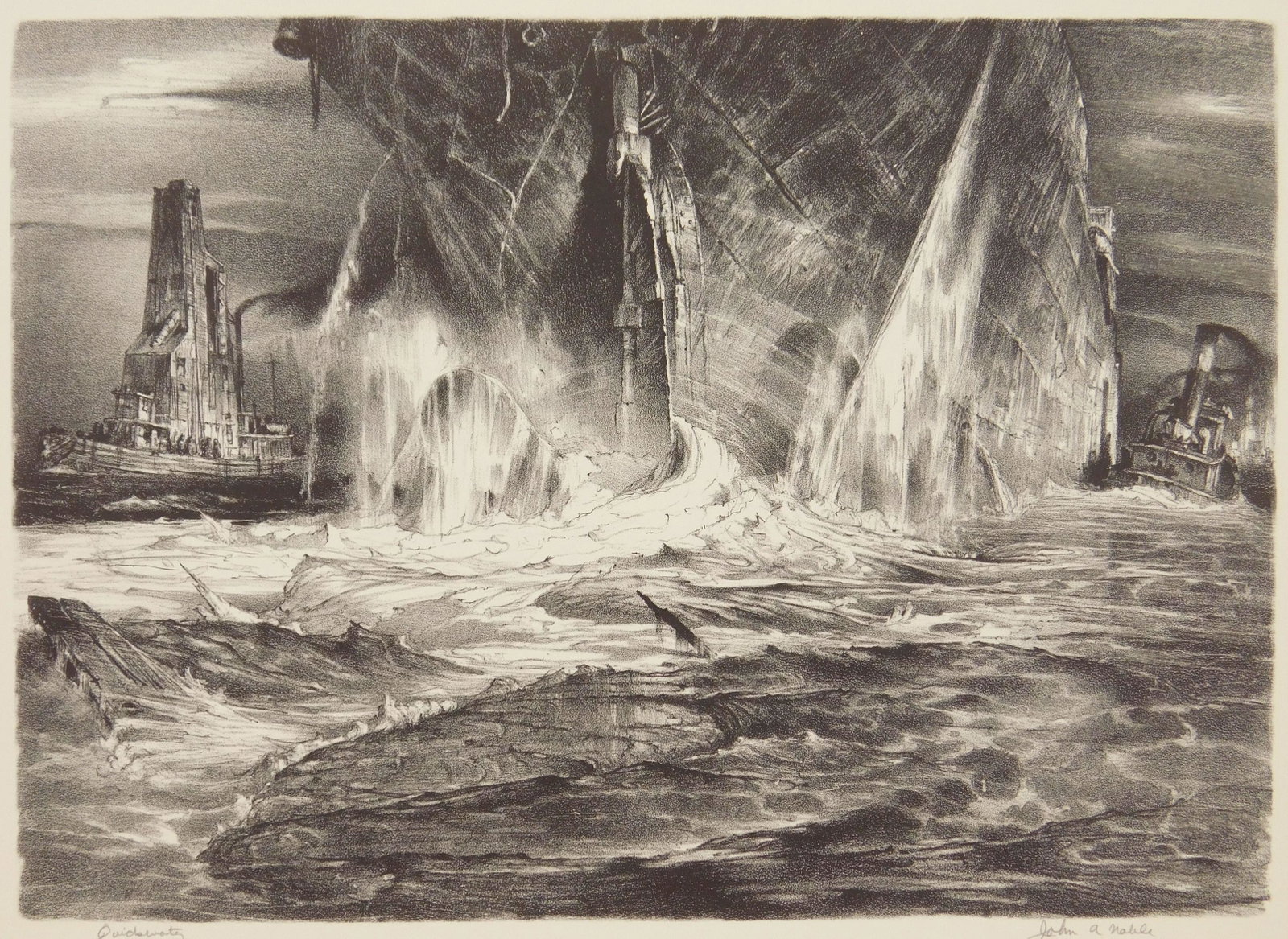 John Noble Lithograph