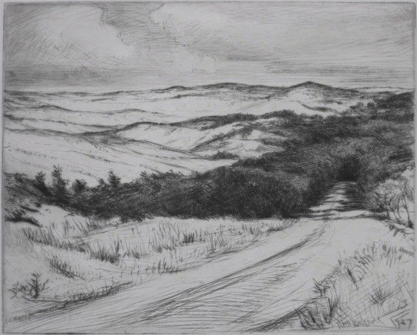 William Bicknell Etching