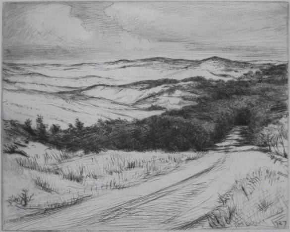 William Bicknell Etching