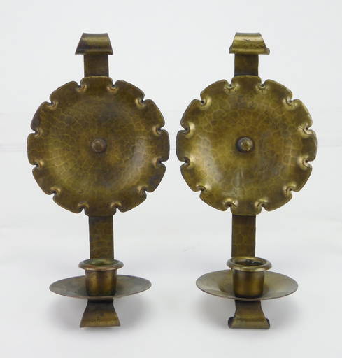 Pair Of Roycroft Wall Sconces