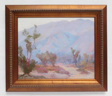 Fred Grayson Sayre (1879 1939): California Desert Landscape