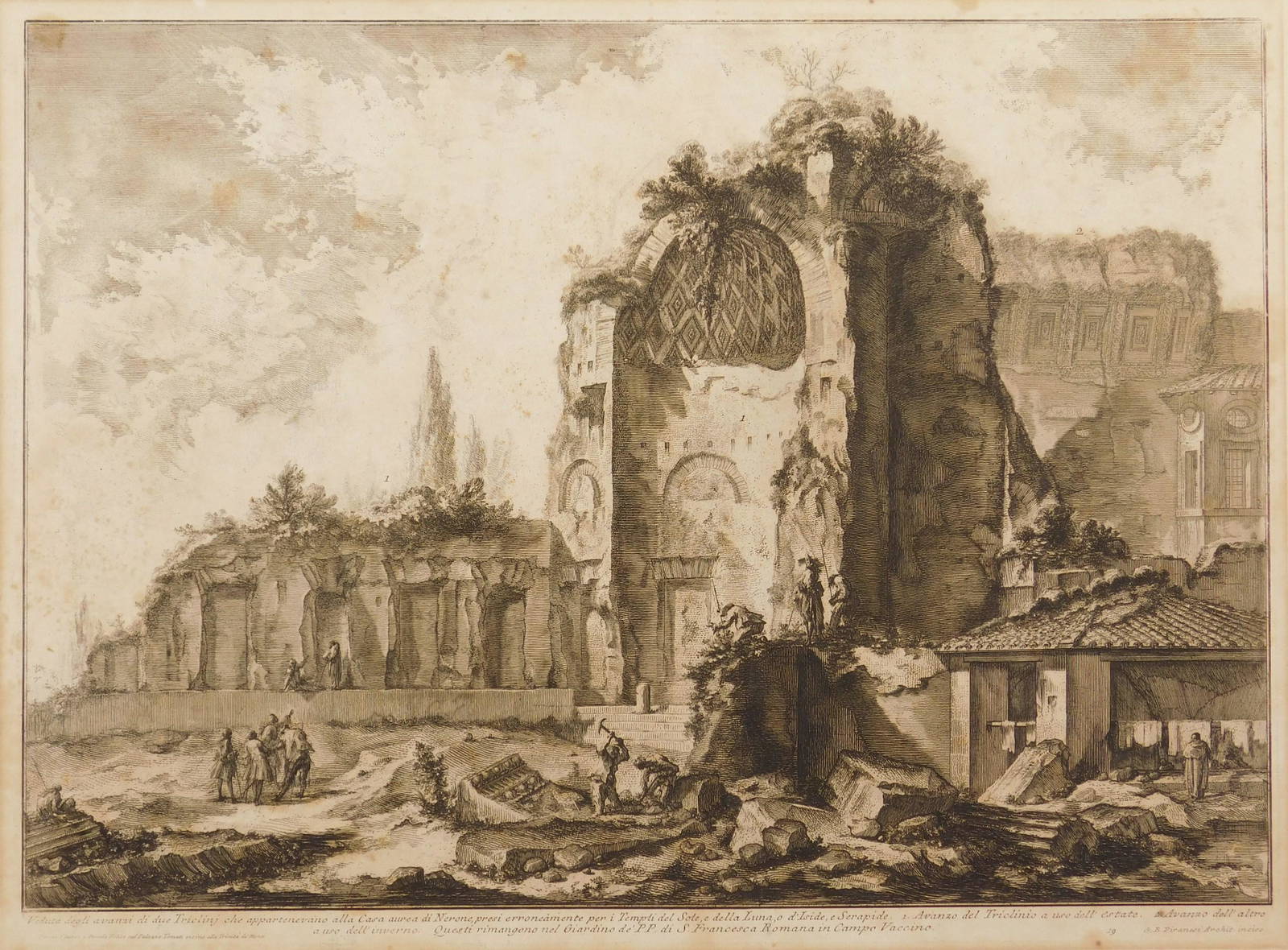 Giovanni Piranesi Engraving Auction