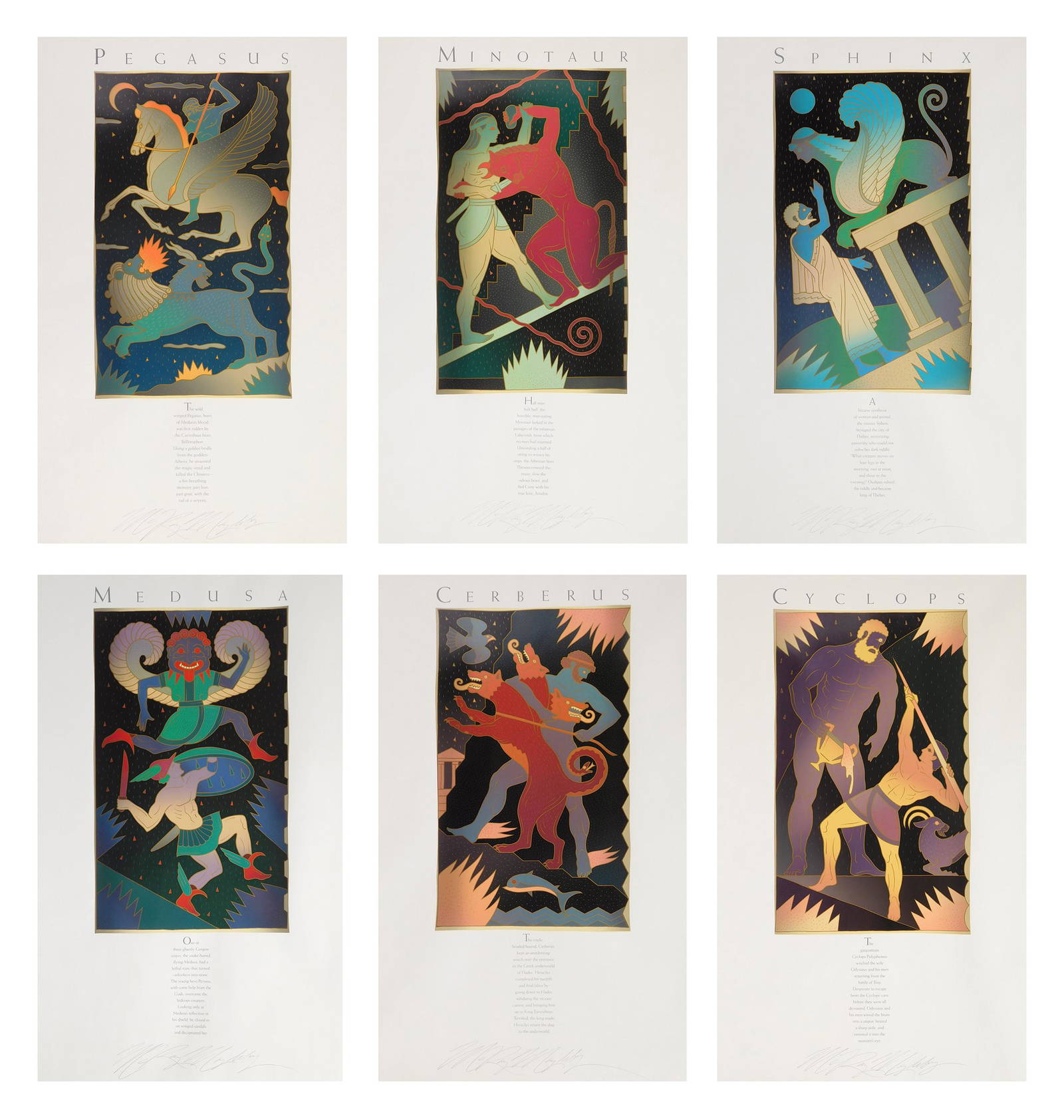 6 Mc Ray Magleby Silkscreens Auction