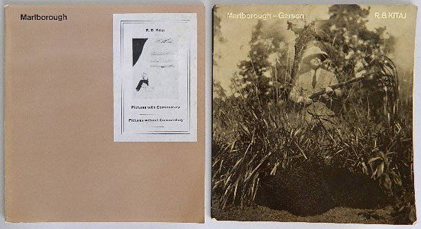 2 R. B. Kitaj Exhibition Catalogs