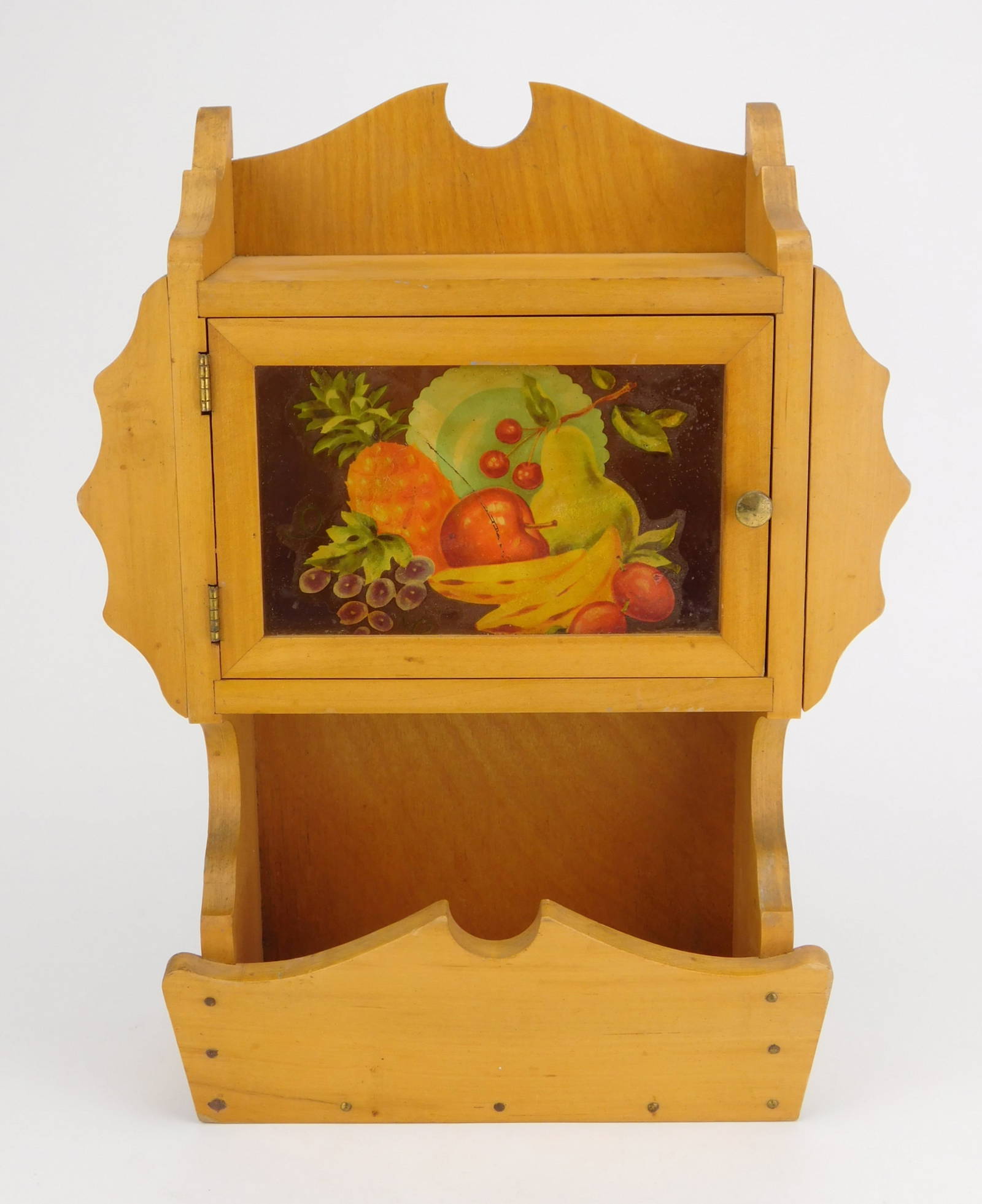 Small Wooden Hanging Cabinet- Jay Tinker, Alliance Oh Auction