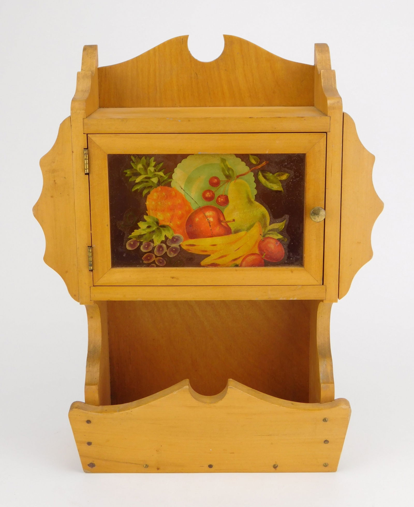 Small Wooden Hanging Cabinet- Jay Tinker, Alliance Oh Auction