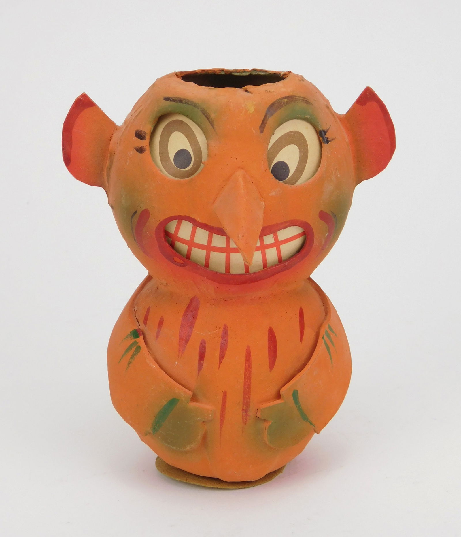 Vintage Halloween Devil Candy Container