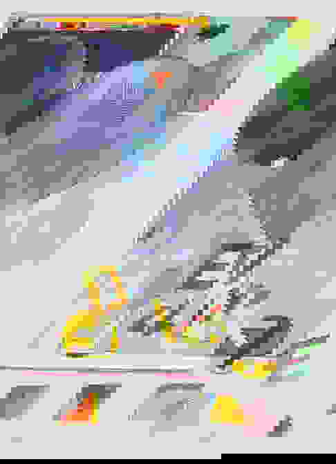 Chris Pekoc Watercolor And Pen And Ink Auction