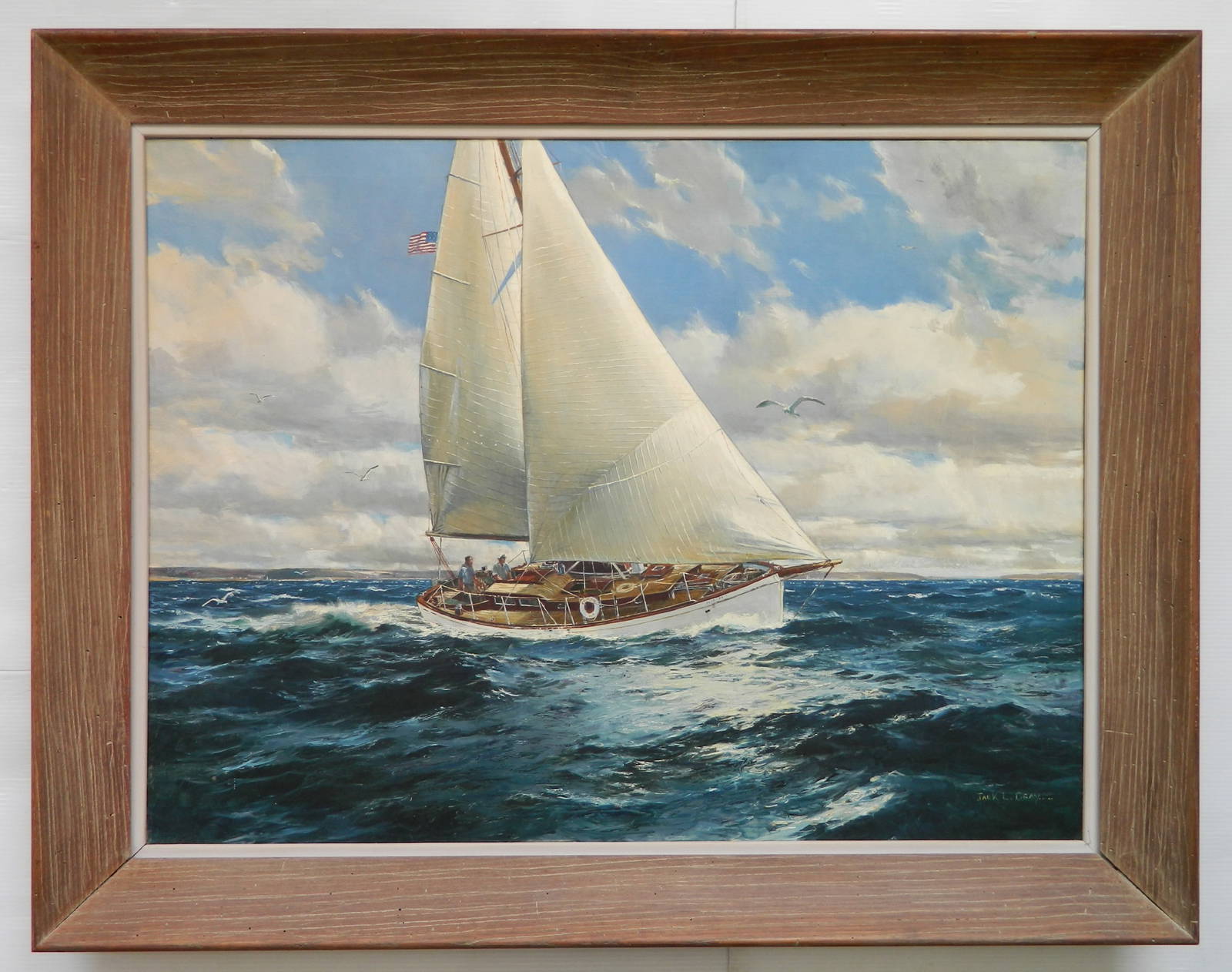 Jack Lorimer Gray Oil Auction