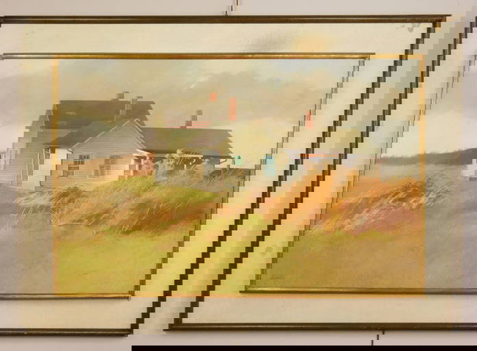 Richard Treaster (american, 1932 2001) Watercolor