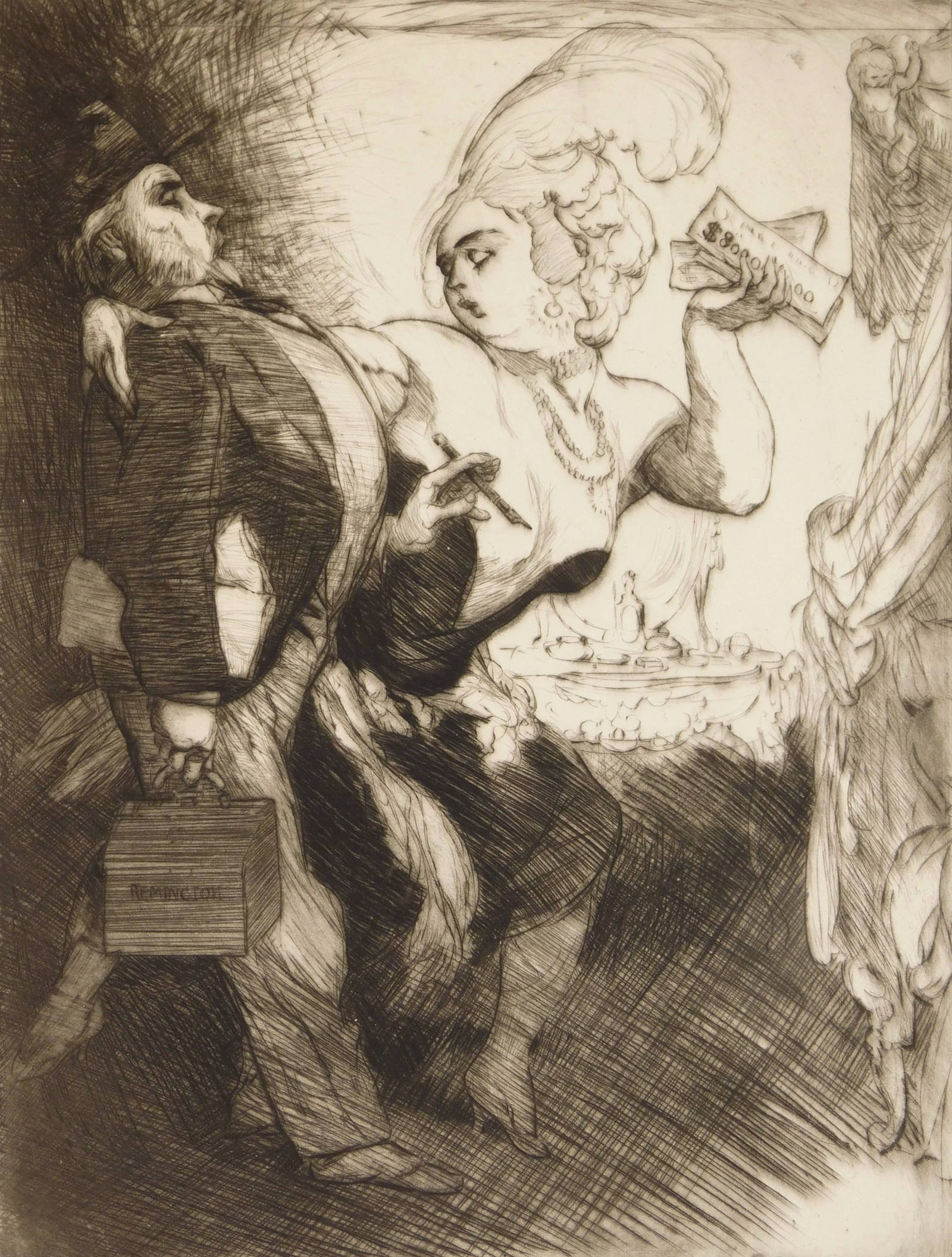 William Henry Dyson (australian, 1880-1938) Etching Auction