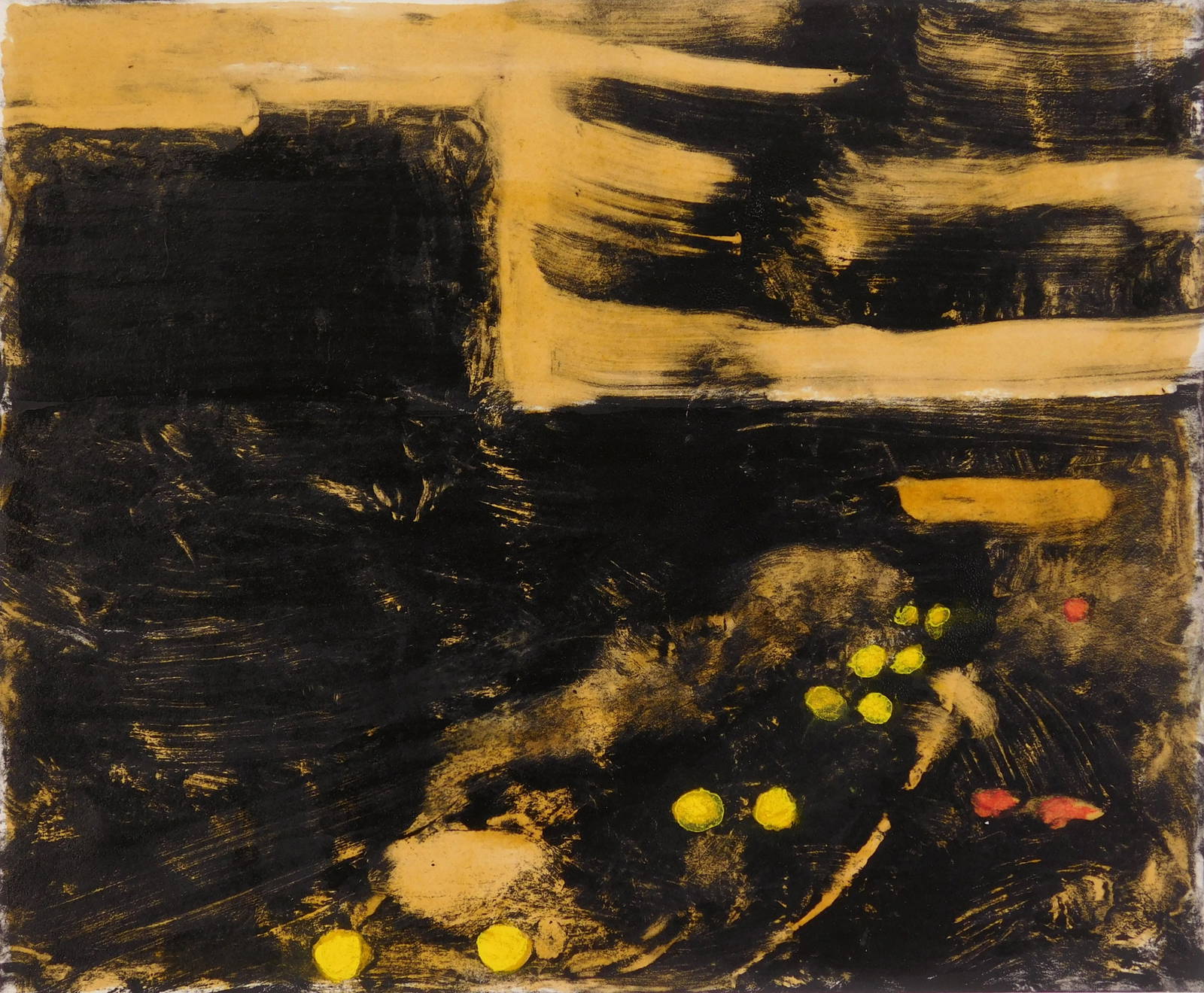 Douglas Max Utter (american, 1950- ) Monoprint Auction