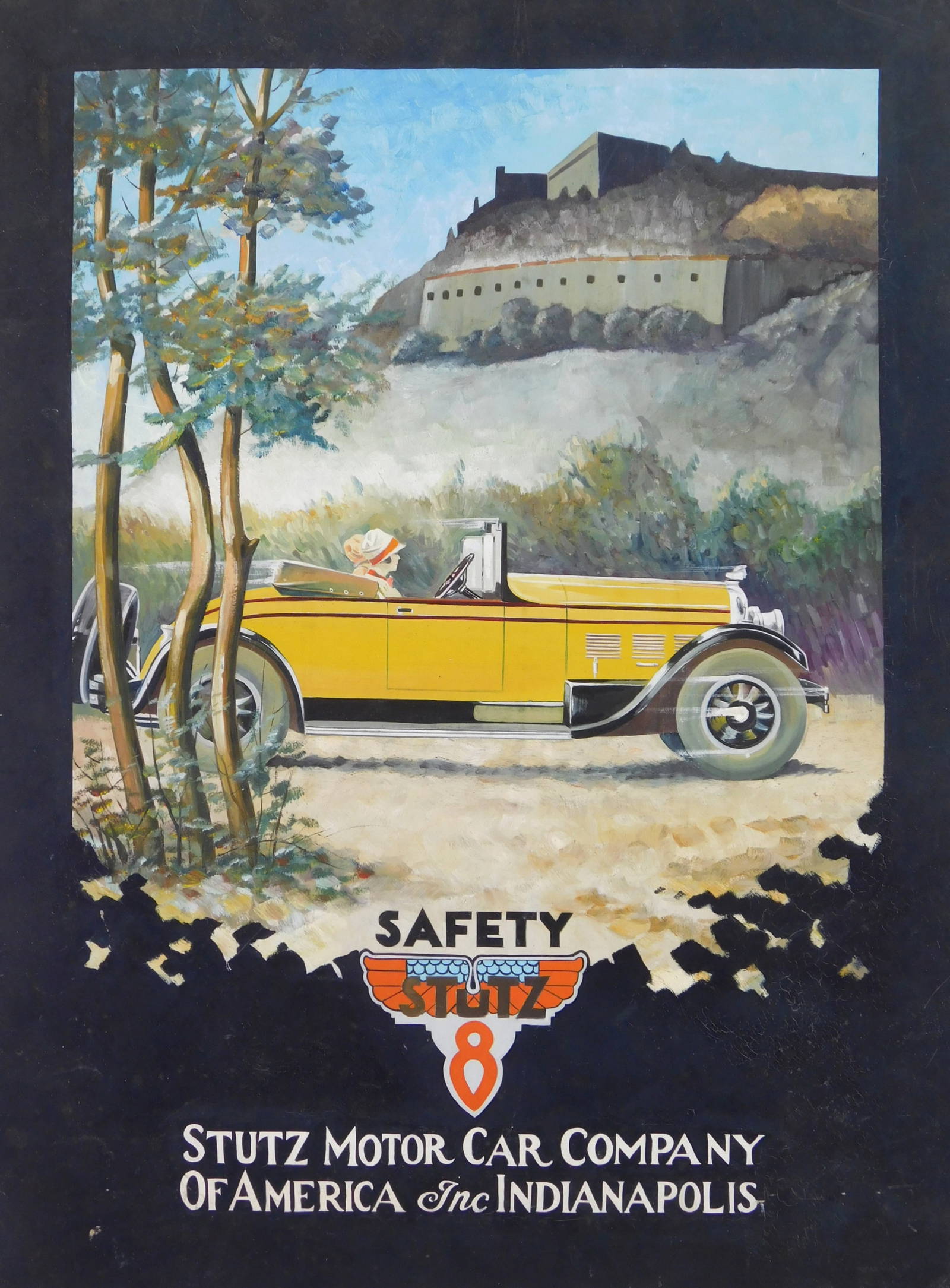 Don Dougherty (american, 20th C.) Original Illustration For Stutz ...