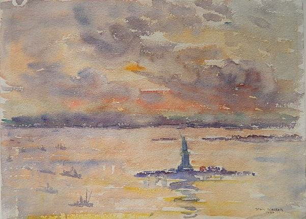 Sybil Walker Watercolor