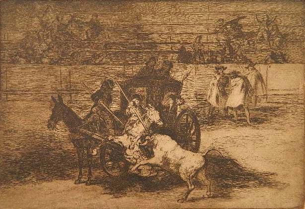 Francisco Goya 4 intaglio