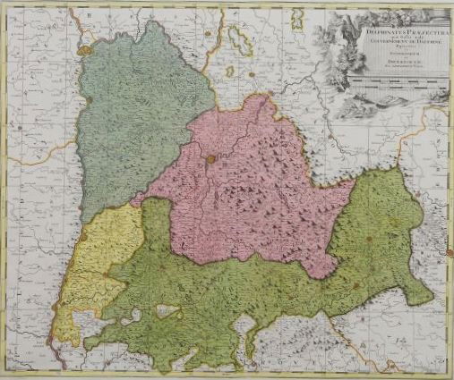 Gerard Valck map of France