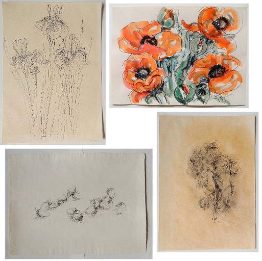 Janet Mack 4 Pen And Ink