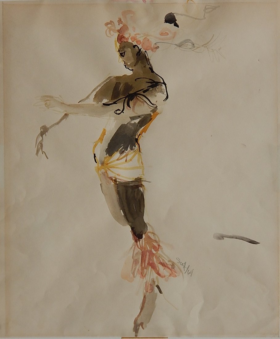 Sam Scott watercolor