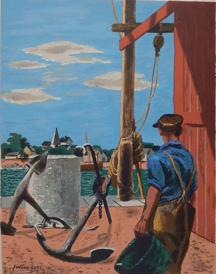 Julian Levi silkscreen