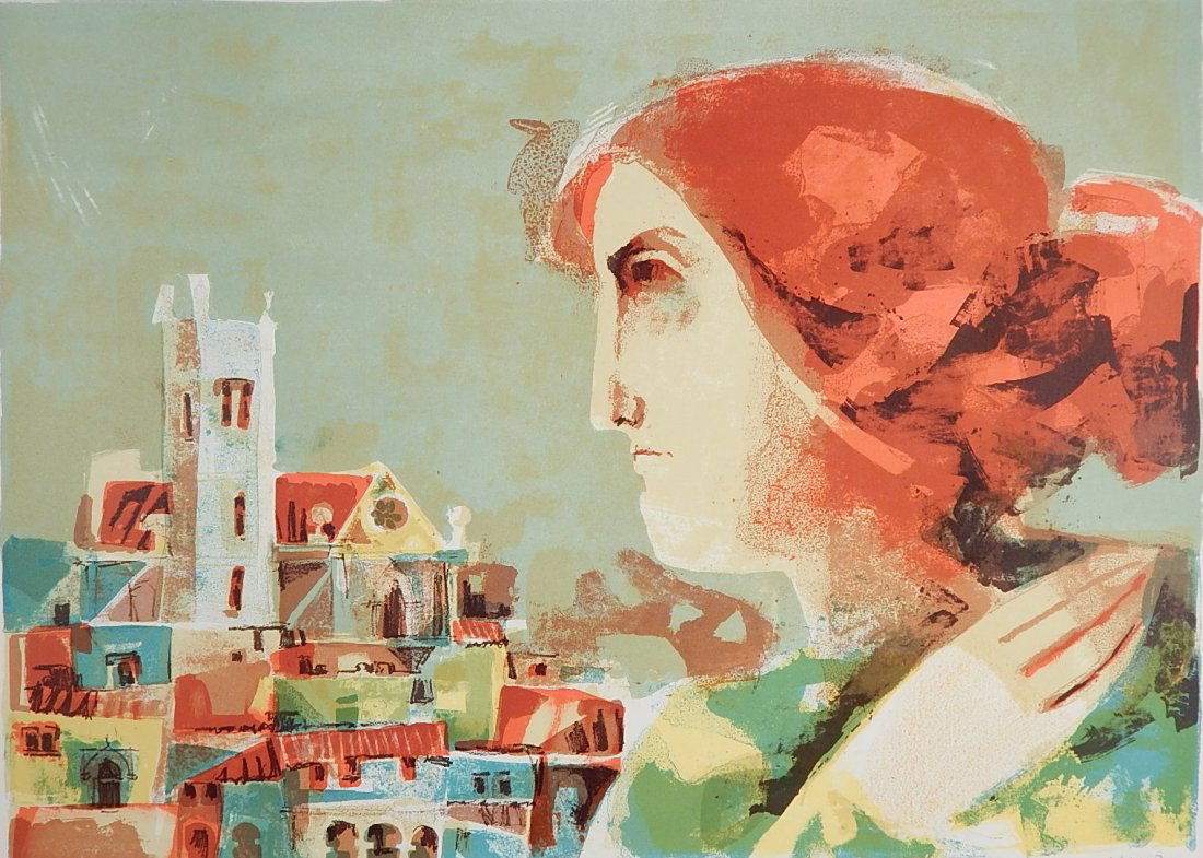 Sunol Alvar lithograph