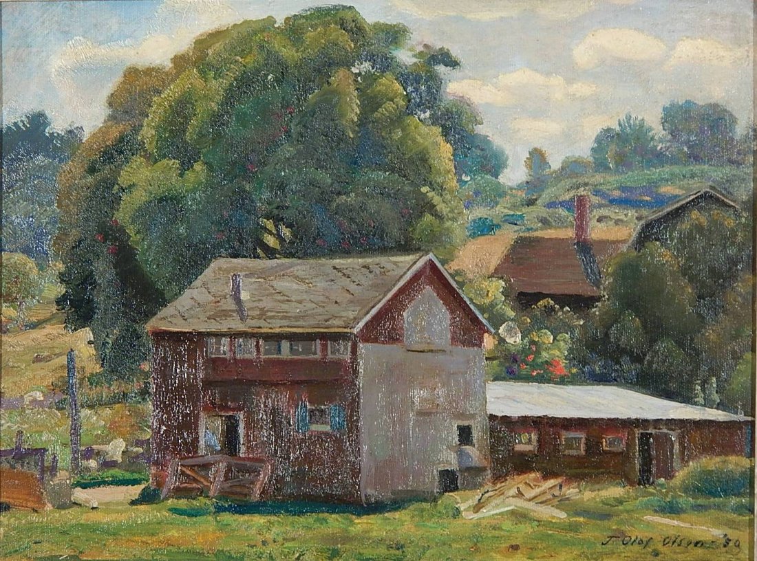 Joseph Olaf Olson oil