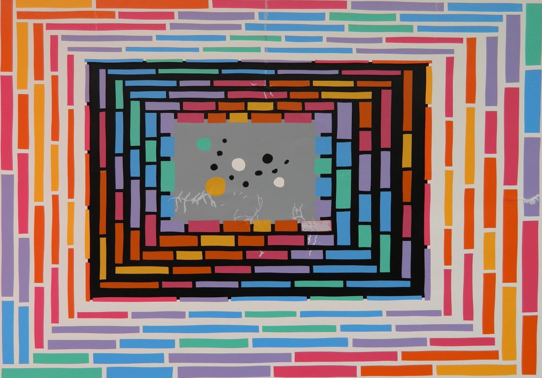 Leonard Janklow silkscreen