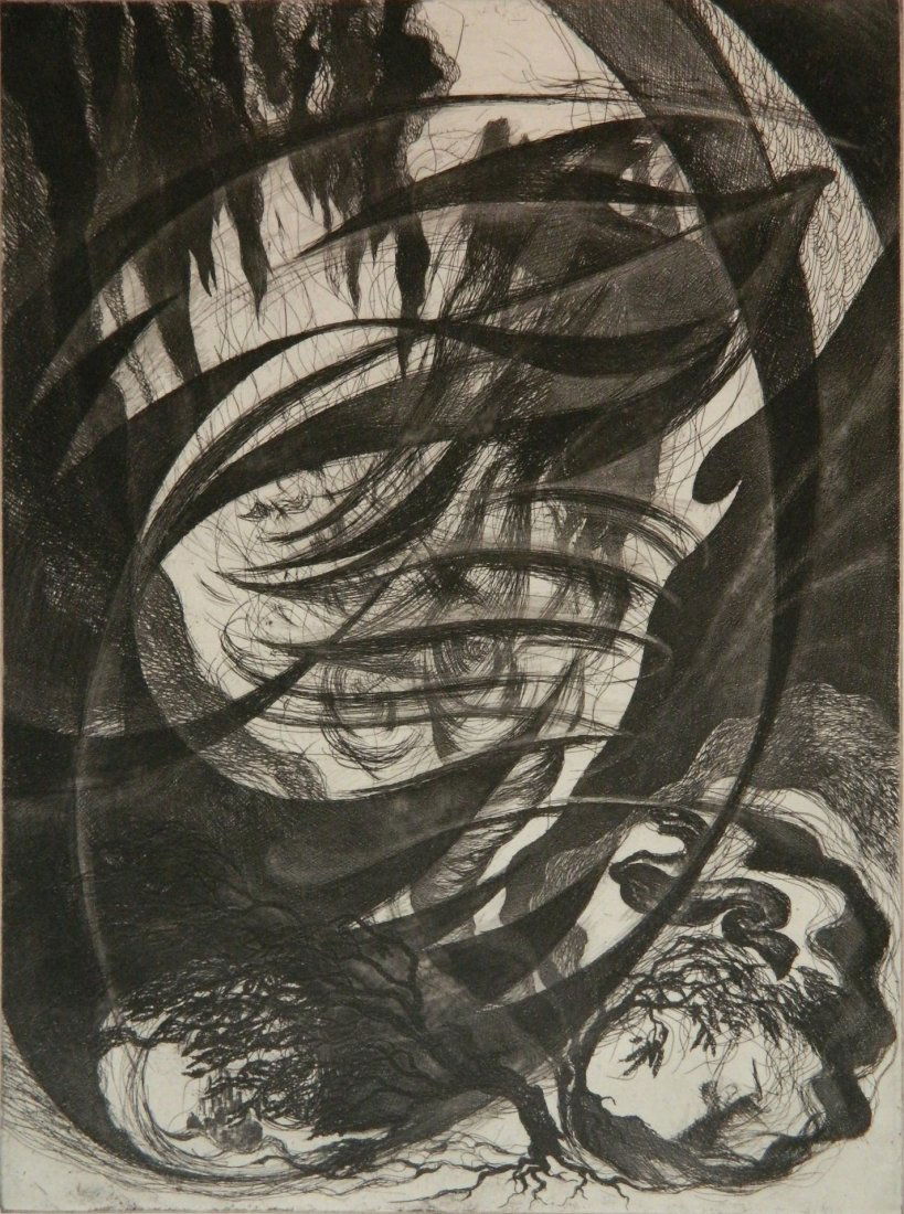Ralph Fabri Drypoint