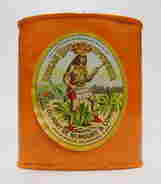 Indian Rifle Gunpowder Tin - Oct 04, 2014 | Showtime Auction Services in MI