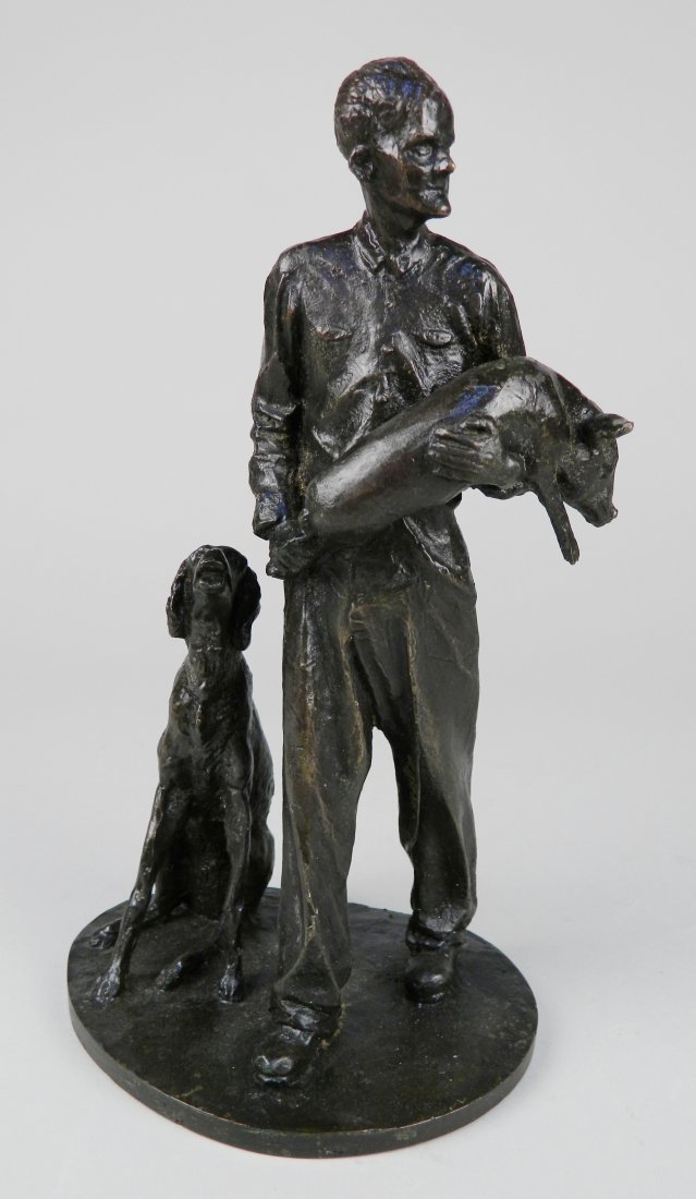 Christopher Parks bronze sculpture