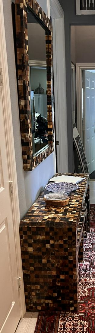 Tessellated Stone Mirror, Console, Bench - Dec 10, 2022 | Vandenbrook ...