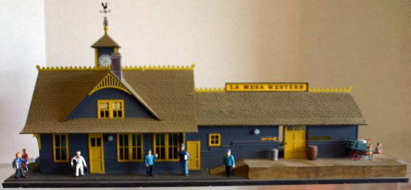 Lionel Rico Station Building That Has Been Custom