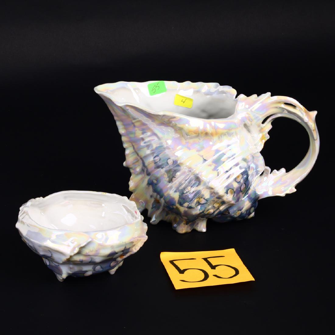 Collection of Royal Bayreuth 'Conch Shell' Porcelain