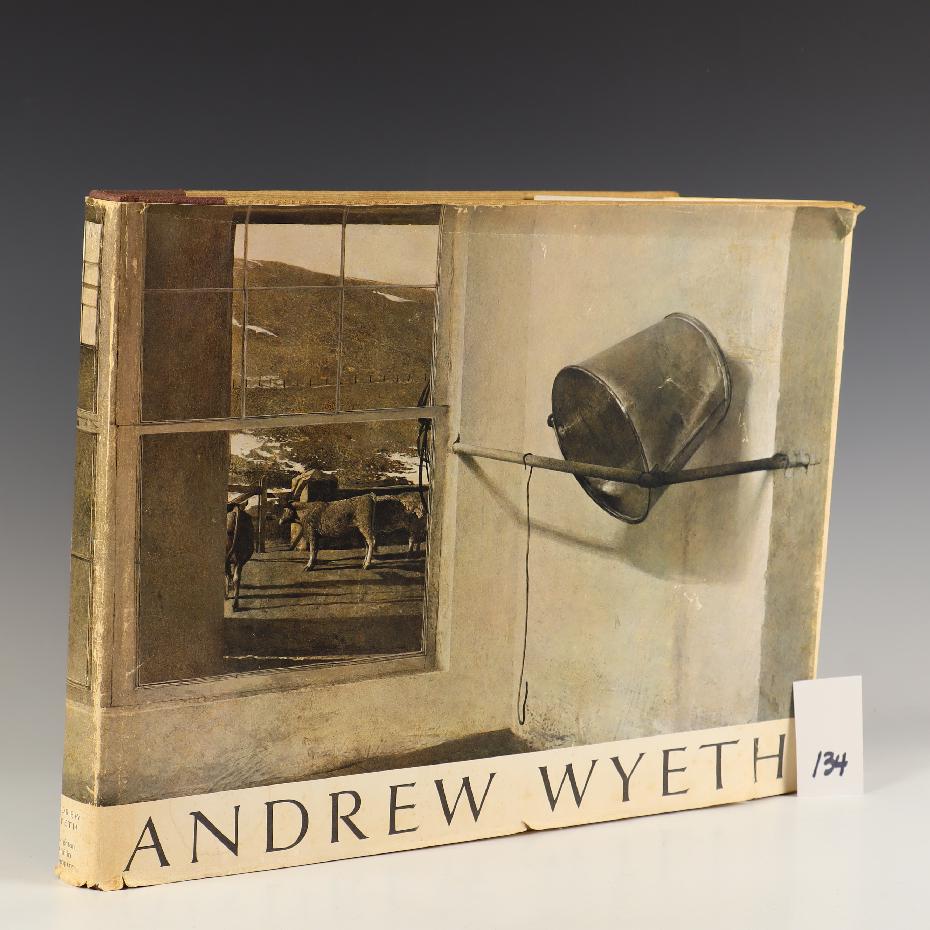 Andrew Wyeth First Edition 1968 Book Auction
