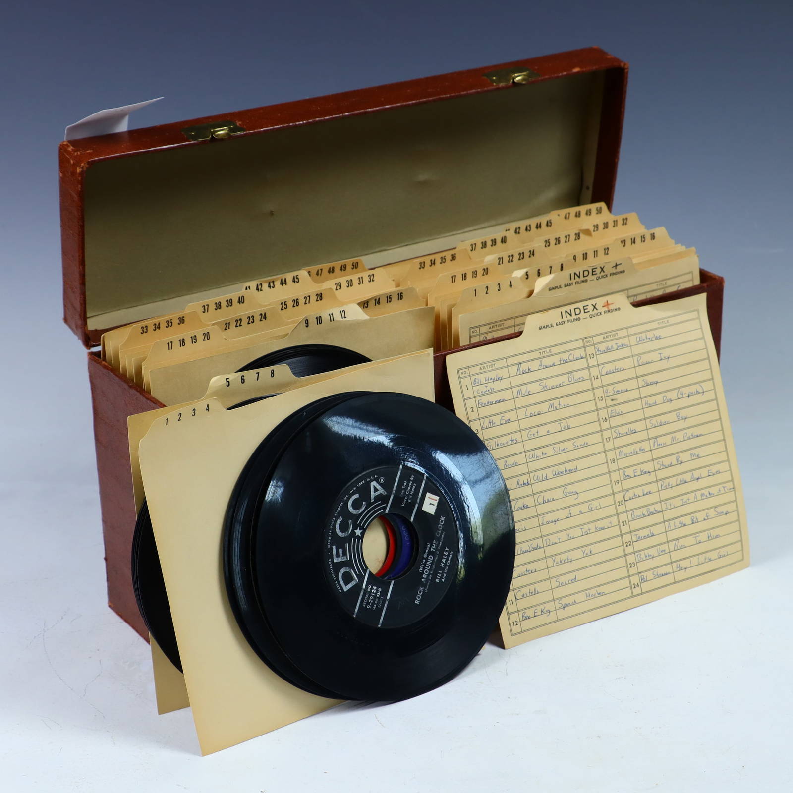 Lot Of 45s Records Auction