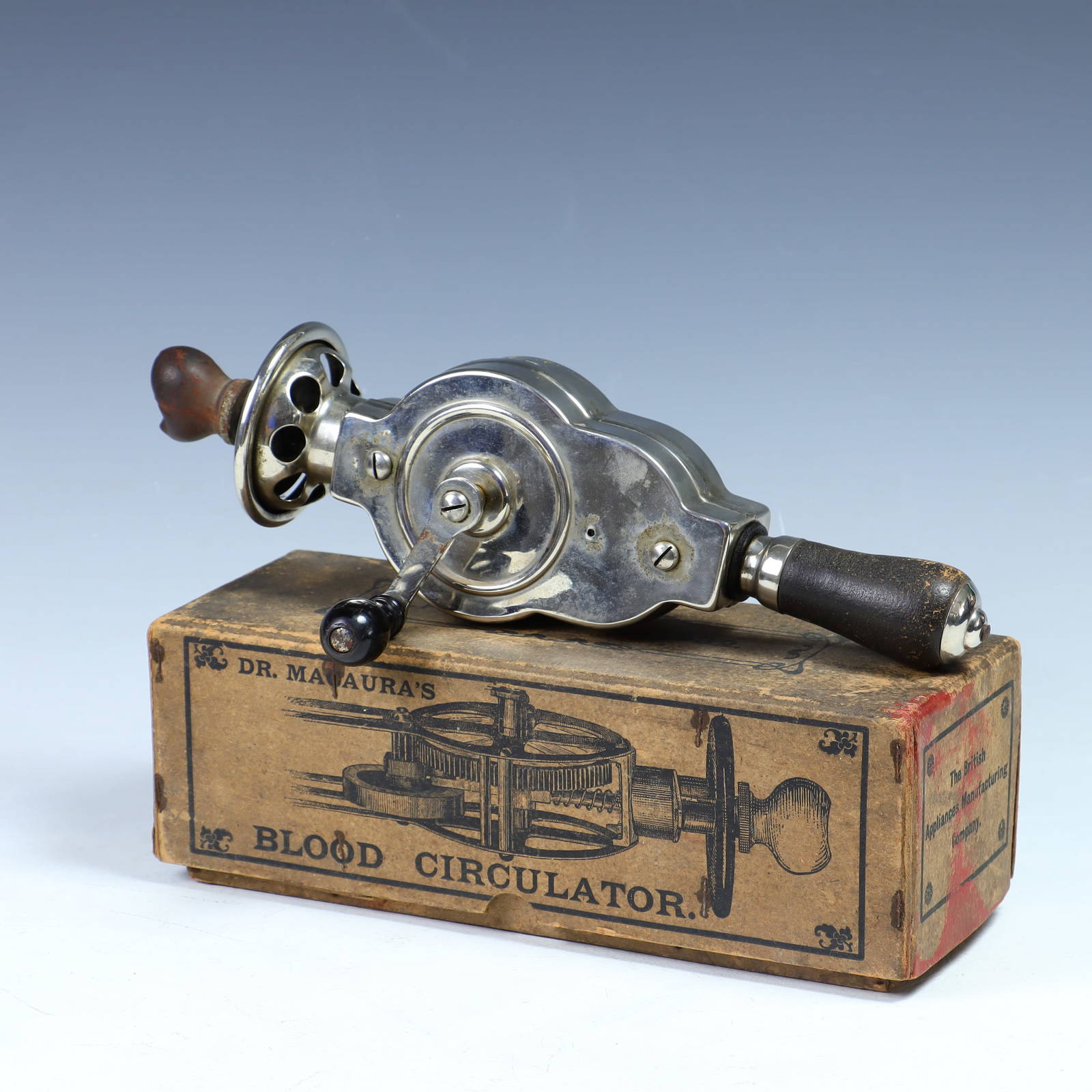 Antique Dr. Macauraâ€™s Victorian Blood Circulator Auction