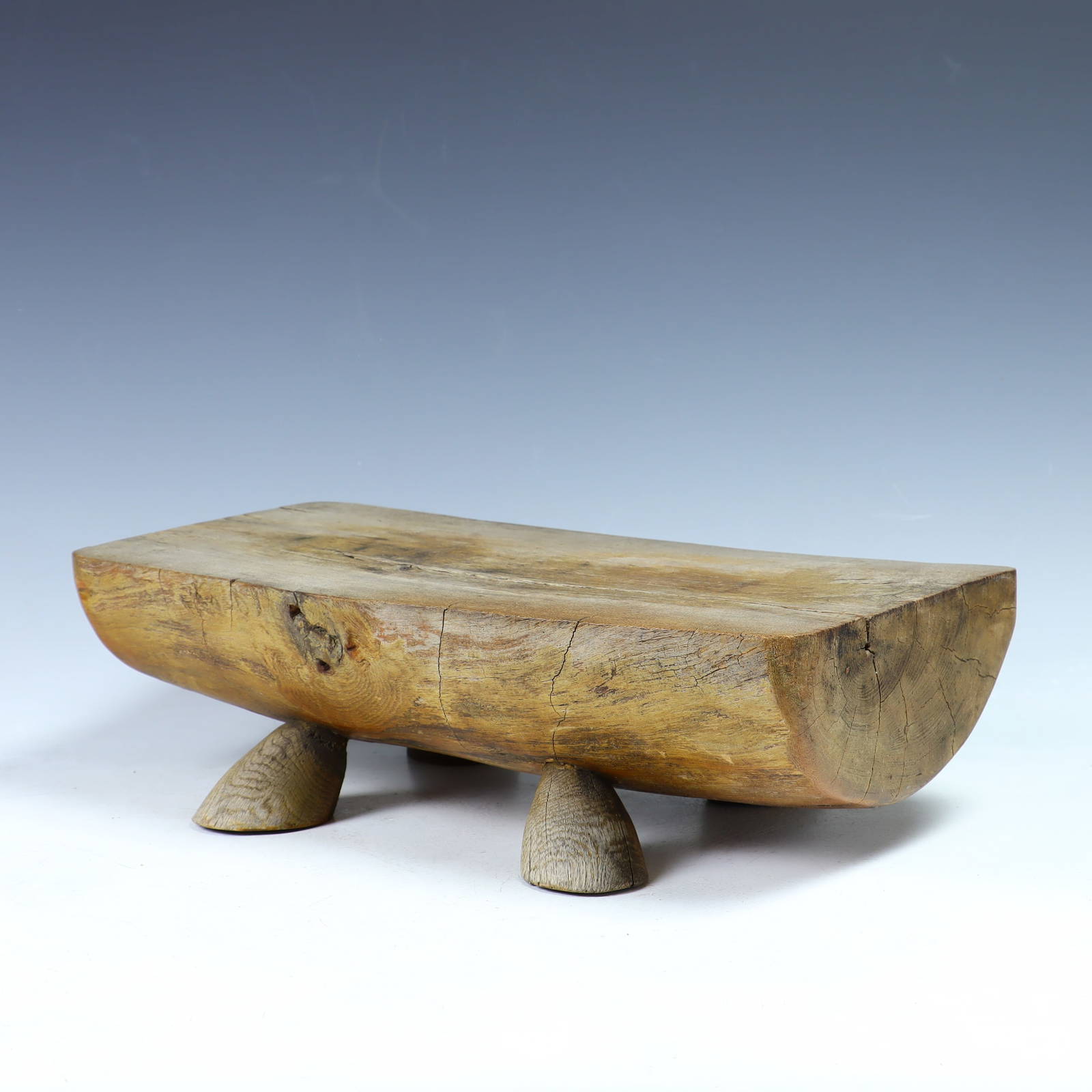 Vintage Primitive Foot Stool 17 Inches Length, 9 Inches Wide, 5 Inches ...