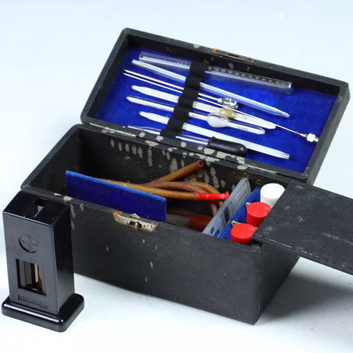 Sahli Adams Antique Hemocytometer Blood Testing Kit Phlebotomy And Case