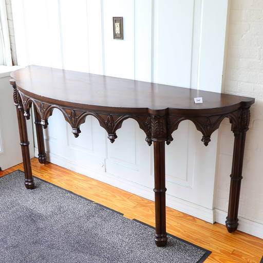 Made In China Wooden Half Table